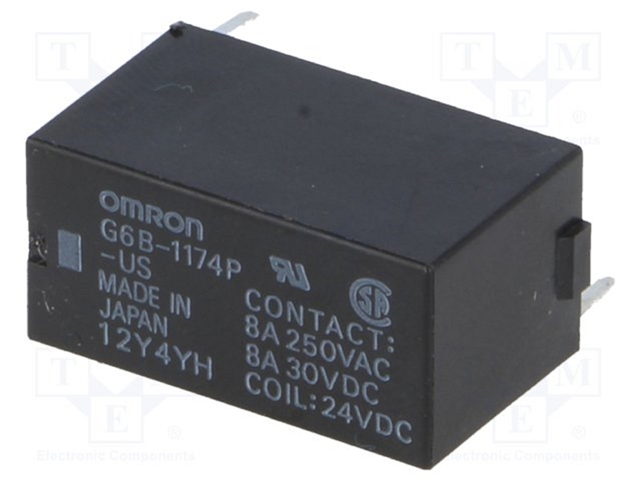 Rơ le G6B-1174P-FD-US-P6B DC24 Omron - VNECCO Sản xuất tủ điện và lắp đặt Hệ thống điện & Tự ...