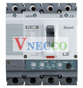 Aptomat Susol MCCB LS TS160N FTU160 4P 125A