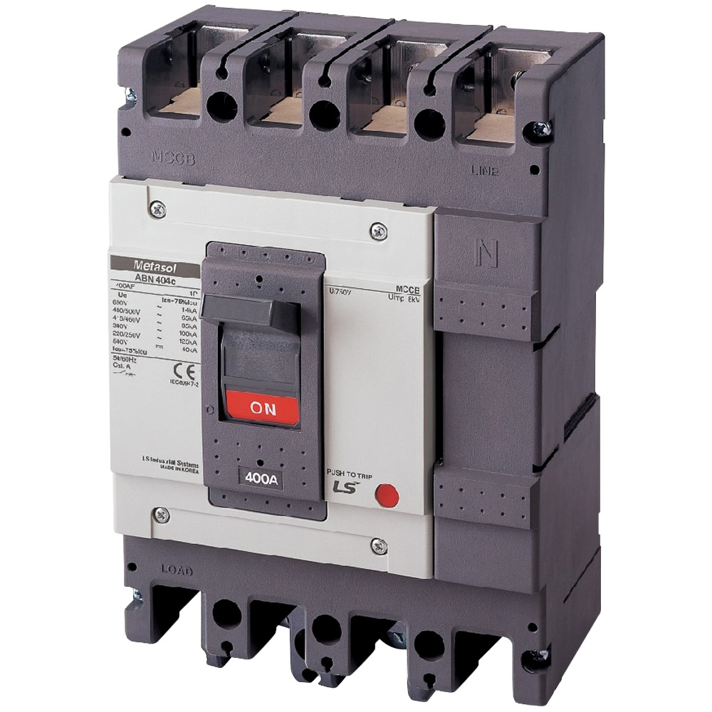 Cầu dao điện MCCB (APTOMAT) loại khối 4 Pha ABN404c-250A