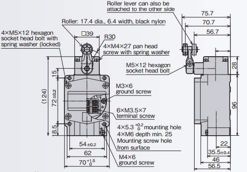 Công tắc hành trình Azbil Yamatake VCX-7001-JK - VNECCO Sản xuất tủ ...