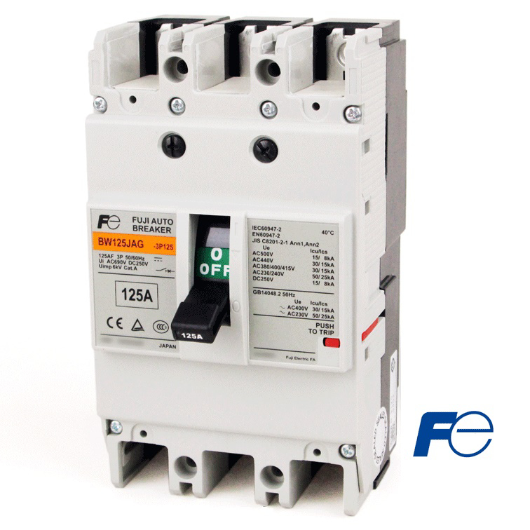 MCCB Fuji BW125JAG-3P 20A 30kA