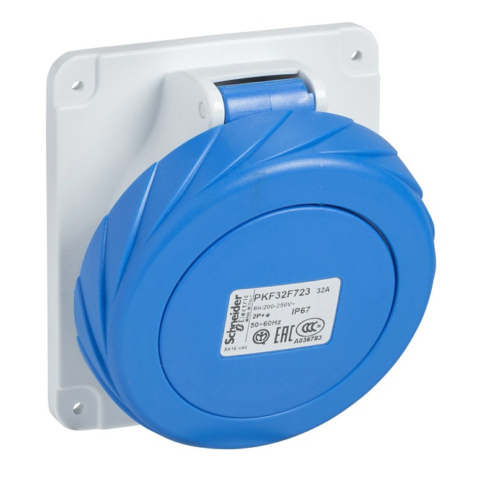 VNECCO Corp. Ổ cắm âm Schneider PKF32F723 32A 2P+E 230V - VNECCO Sản ...