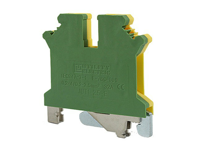 Domino tép nối đất 32A 2.5mm²