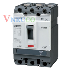 Cầu dao tự động Susol Mccb LS TD100N FMU100 4P 50A - VNECCO Sản xuất tủ điện và lắp đặt Hệ thống ...