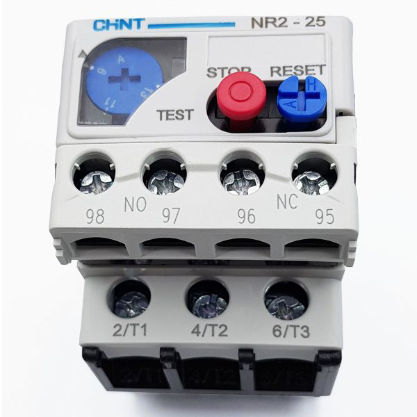 Rơ le nhiệt Chint NR2-25 (1-1.6A) - VNECCO Sản xuất tủ điện và lắp đặt Hệ thống điện & Tự động ...