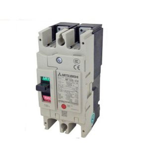 Aptomat (MCCB) 2P loại kinh tế dòng C Mitsubishi NF125-CV 2P 75A