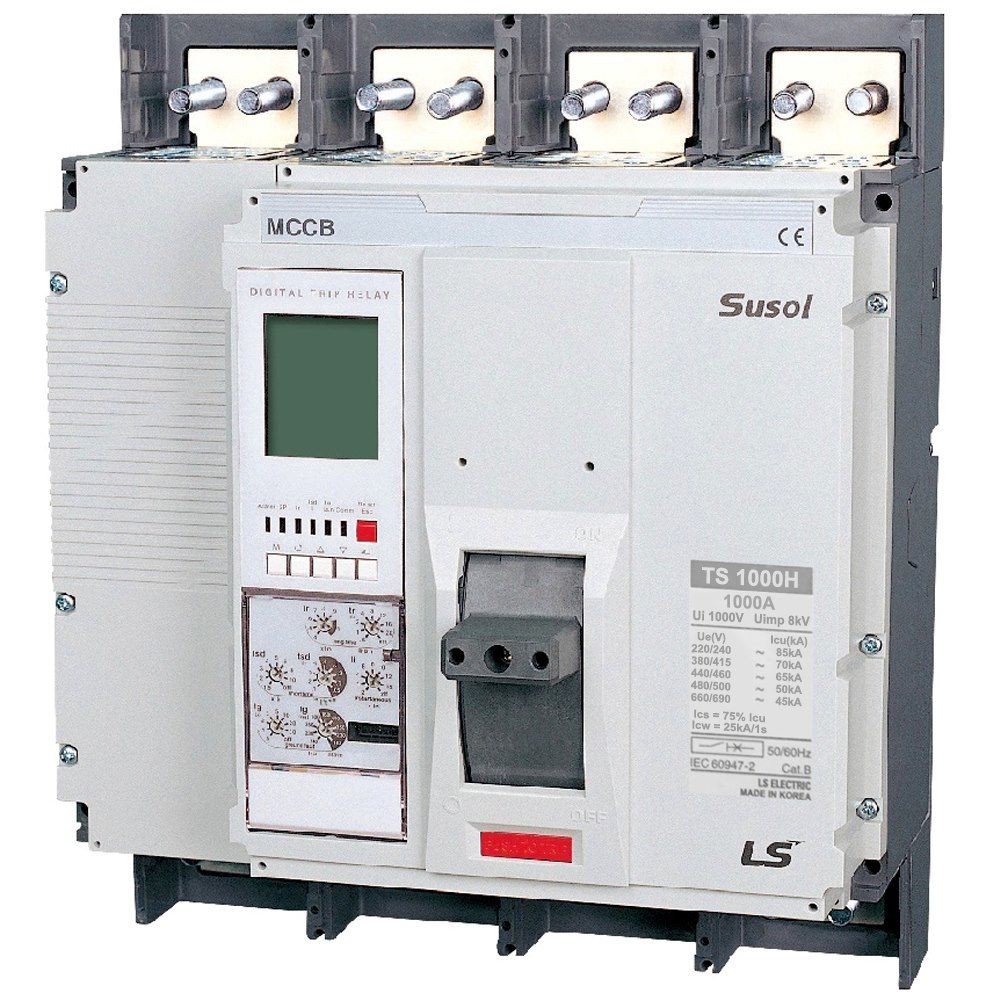 Cầu dao điện MCCB (APTOMAT) loại khối 4 Pha TS1000H 4P