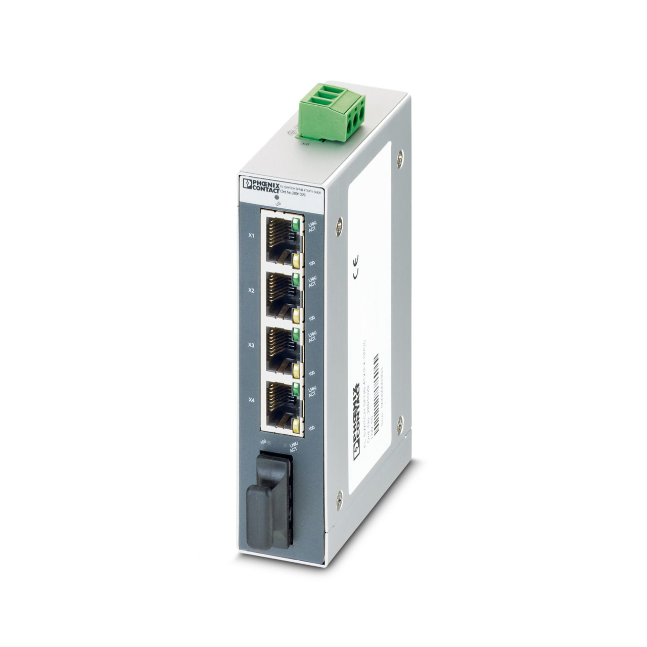Bộ chuyển mạch công nghiệp Phoenix Contact FL SWITCH SFNB 4TX/FX SM20 ...