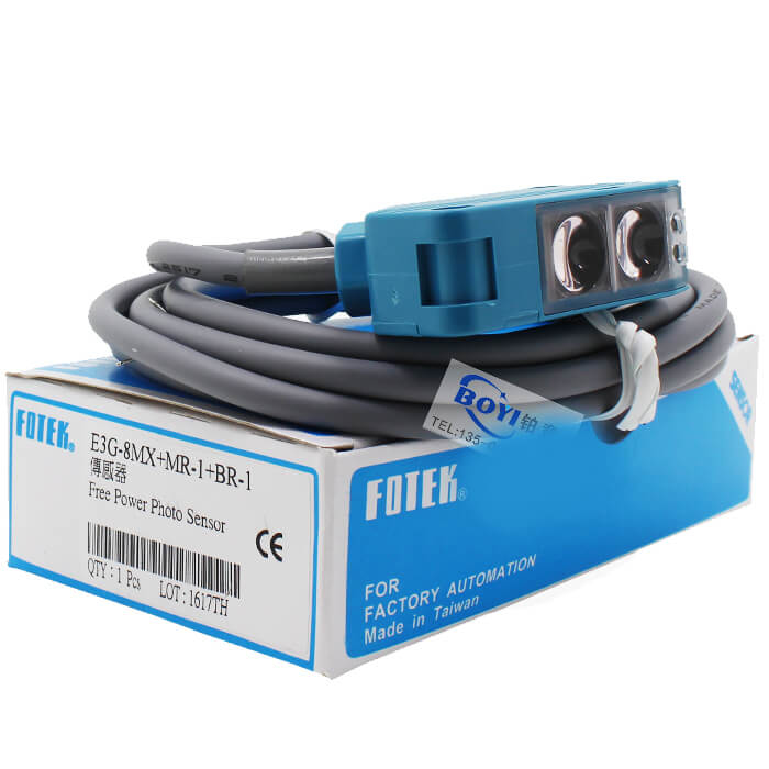 Cảm biến quang sử dụng gương Fotek E3G-8MX - VNECCO Sản xuất tủ điện và lắp đặt Hệ thống điện ...