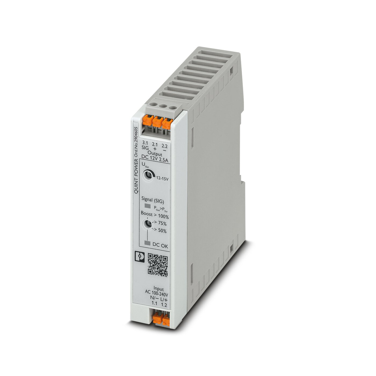 Bộ nguồn 12VDC Phoenix Contact: QUINT4-PS/1AC/12DC/2.5/PT - Power ...