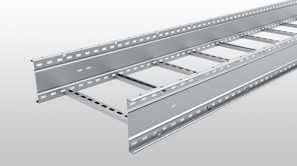 Thang cáp bằng tôn, kích thước 500x100 dày 2.0mm, sơn tĩnh điện ...